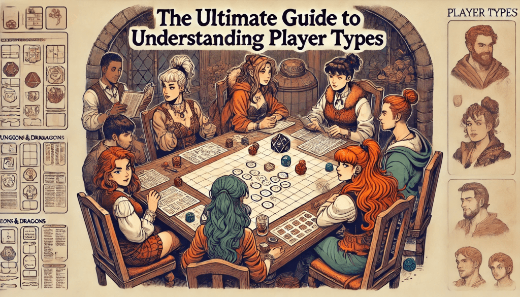 TTRPG Player Types: Adapting Bartle’s Taxonomy - Wizard's Respite